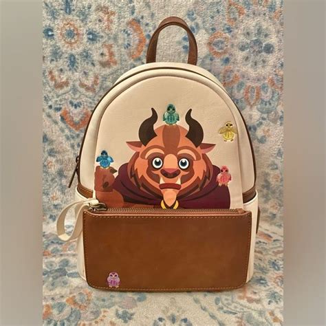 Loungefly Disney Beauty And Beast Chibi Beast Mini Backpack Loungefly