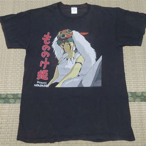 Vintage Princess Mononoke Shirt Studio Ghibli 90s Ani Gem