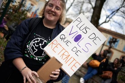 Thousands Women Men Taking Streets Toulouse Editorial Stock Photo