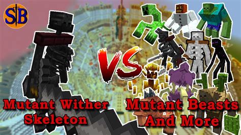 Minecraft Mutant Wither Skeleton