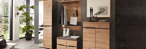 Garderobe Artisan Eiche Graphit