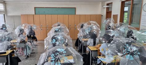 청소년 서문여자고등학교 전일제 봉사활동 안전우산 만들기
