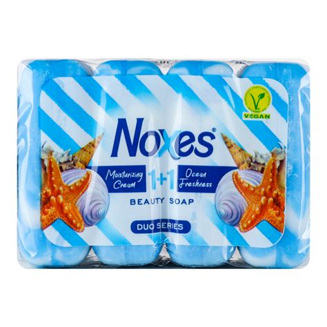 Мыло туалетное Moisturing creаm&Ocean freshness 1+1 Duo series Noxes ...