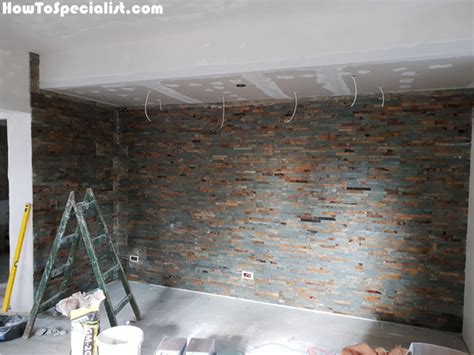 How To Install Stone Cladding Howtospecialist How To Build Step By Step Diy Plans