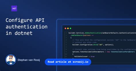 Configure Jwt Authentication In Dotnet Coding Stephan