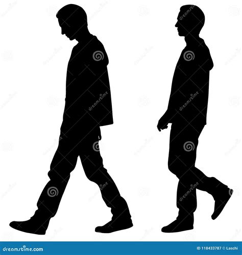 Caminando Vector Siluetas De Personas Descargar 224 861 Siluetas