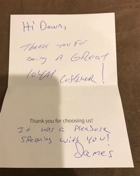 How To Write ‘thank You For Your Purchase Notes Examples