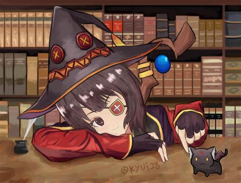 Megumin And Chomusuke Rkonosuba