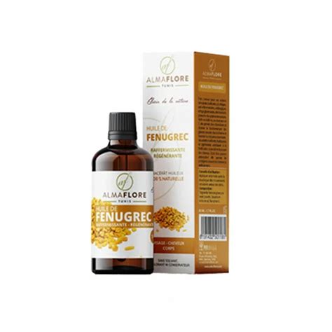 ALMAFLORE Huile De Fenugrec 50ml MaPara Tunisie