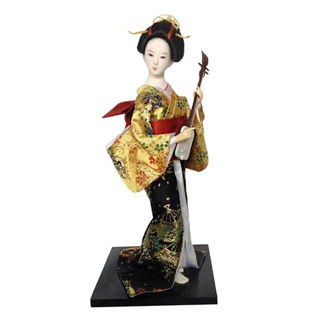 Flameer 12 Japanese Geisha Collectible Figurine Oriental Ancient