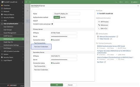 How To Set Up Cloudi Fi Captive Portal In Fortios Cloudi Fi Knowledge Base