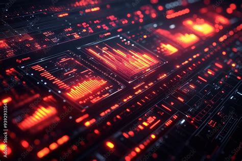 Minimalist Illustration Of A Dashboard With Key Performance Indicators [kpi Monitoring