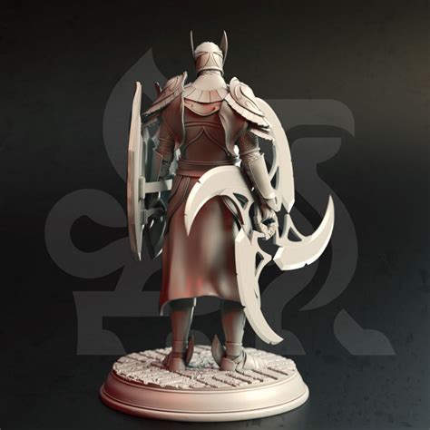 3D Printable High Elven Elite Guards Leacianan Crownsguard By DM Stash