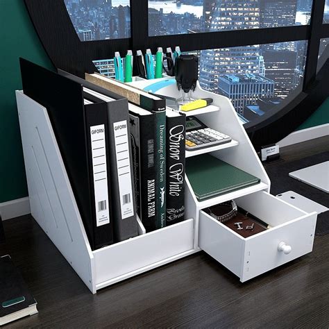 fold folder storage box vertical office desktop folder folder frame