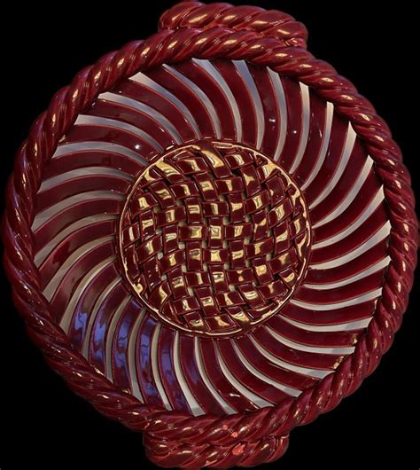 f p p vallauris panier tréssée céramique catawiki