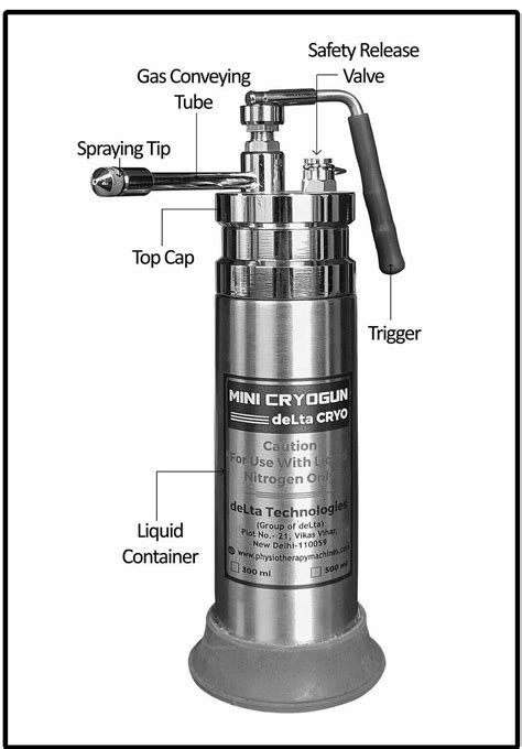 New Delta Mini Empty Cryo Can Liquid Nitrogen Cryo Ubuy India