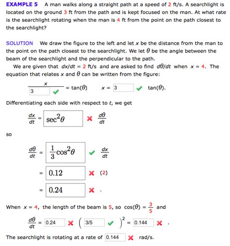 Solved EXAMPLE A Man Walks Along A Straight Path At A Chegg