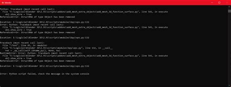 Script Doesn T Work Beginning Blender Code And Development Blender Artists Community