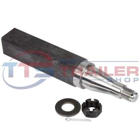 Stub Axle 50mm Square X 350mm Al Ko 2 Tonne Turned The Trailer Shop