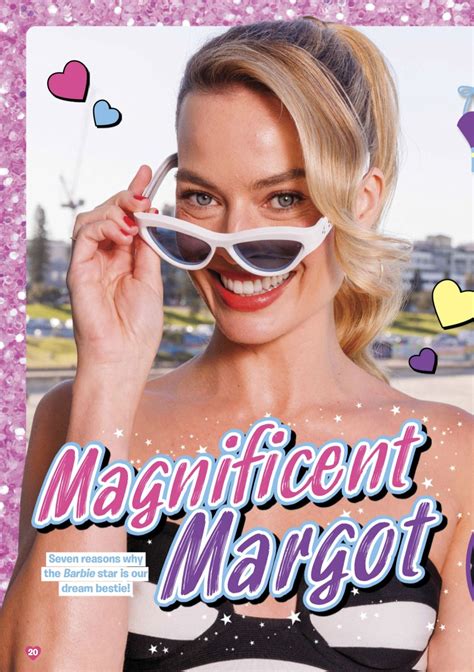Margot Robbie Total Girl January 2024 Issue • Celebmafia