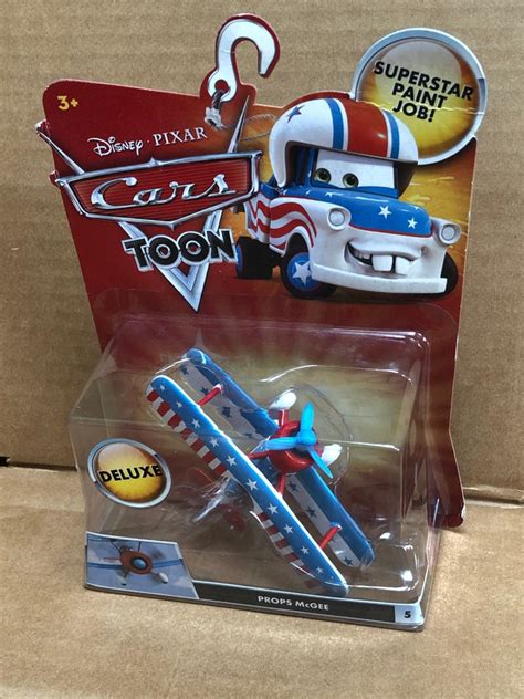 Disney Cars Toons Deluxe Diecast Props Mcgee Gemdans