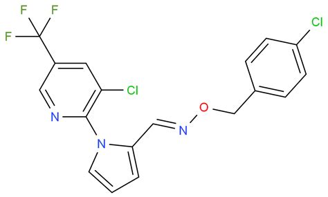 CHLORO TRIFLUOROMETHYL PYRIDINYL H PYRROLE CARBALDEHYDE O CHLOROBENZYL OXIME