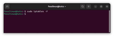how to configure iptables on ubuntu foss linux