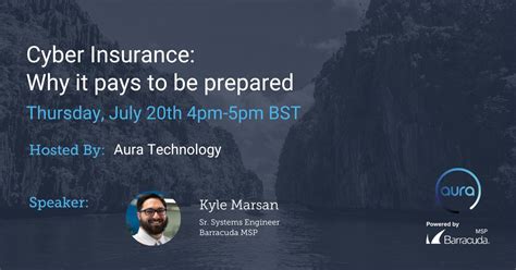 aura technology on linkedin ransomware cyberinsurance