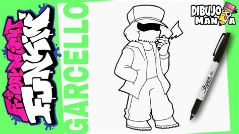 Como Dibujar A Garcello De Friday Night Funkin Paso A Paso How To