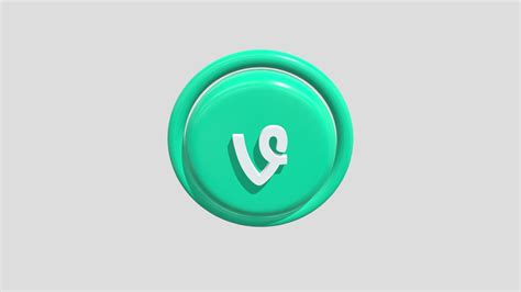 3d Vine Logo Download Free 3d Model By Pengedarseni [82a6c5d] Sketchfab