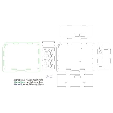 Jual Casing Akrilik Stb Hg680p Openwrt Shopee Indonesia