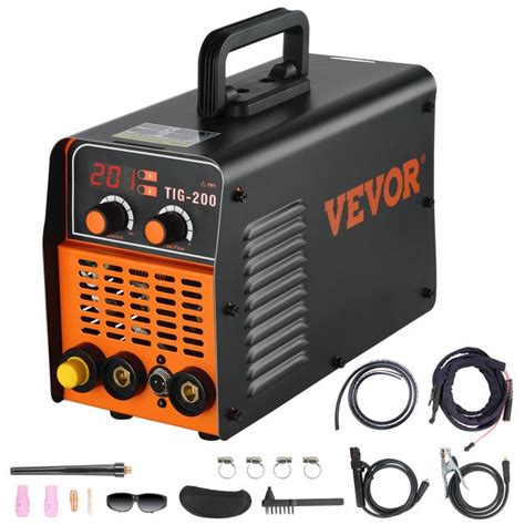 Vevor Poste à Souder Tig Mma Arc 2 En 1 Soudeuse Tig 200c 200a Machine