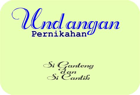 21 Contoh Font Buat Desain Undangan Pernikahan Rechtman Ttf Font
