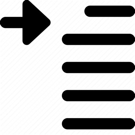 Indent Paragraph Icon Download On Iconfinder