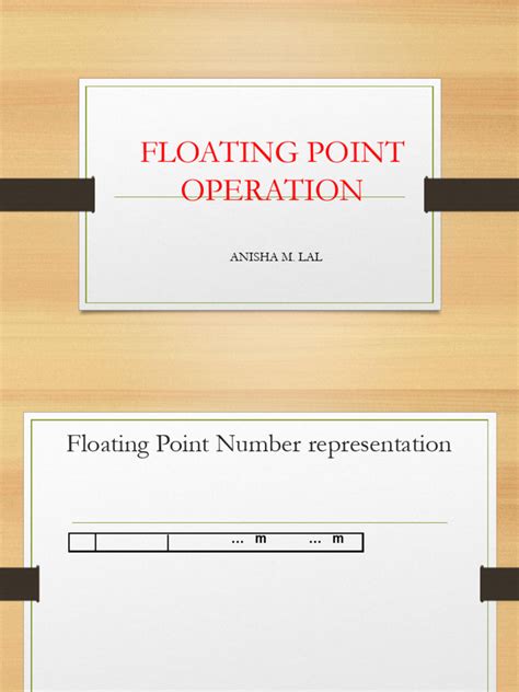 10 Floating Point Arithmetic 24 01 2024 Pdf Mathematics Numbers