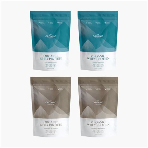Organic Whey Protein Powder Grass Fed Additive Free Gluten Free