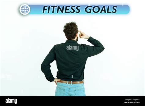 conceptual caption fitness goals business idea loose fat build muscle