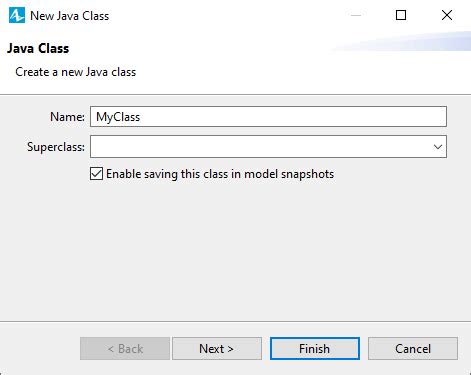 Java Classes AnyLogic Help