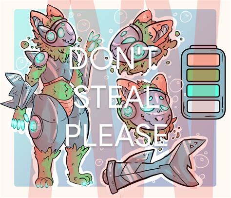 Shark Protogen Reference Sheet Adopted By Sevsins On Deviantart