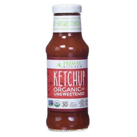 Primal Kitchen Organic Unsweetened Ketchup Whole 30 Approved Paleo 11