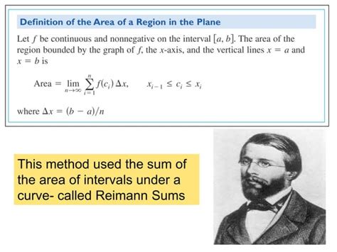 6 5 And 6 6 And 6 9 The Definite Integral And The Fundemental Theorem Of