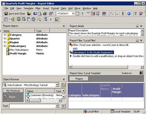 Kb18859 How To Display Attribute Elements From A Specific Dataset When