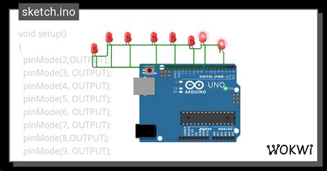 For Loop Wokwi Esp32 Stm32 Arduino Simulator