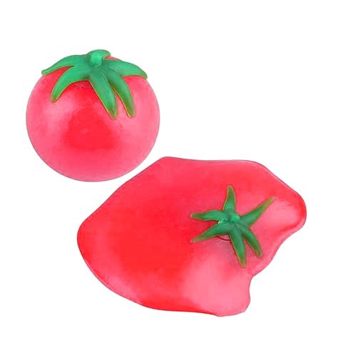 Prospector Skateboard 9pc Cartoon Cute Spun Slow Rising Stress Tomato