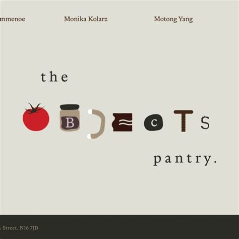 The Objects Pantry Stoke Newington By Flawk Dezeen Events Guide