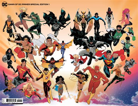 Dawn Of DC Primer 2023 Special Edition Foil Var Archonia