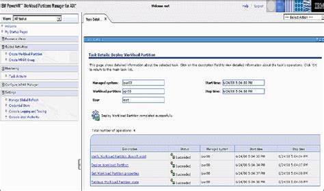 Logging On To Wpar Manager Workload Partition Management In Ibm Aix