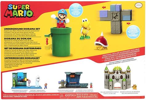 Super Mario Underground Diorama Set Joguines I Bicis Gaspar