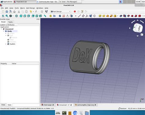 Messing Around With Freecad Andronix Termux Setup Rsamsungdex