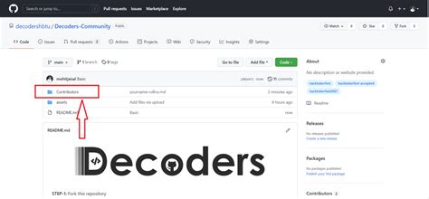 GitHub DecodersCommunity Decoders Community This Repository Is For Absolute Beginners By